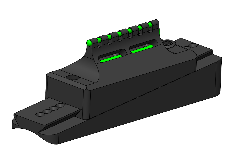 G3 Fiber Optic Front Sight Green | Woodman Arms Inc.