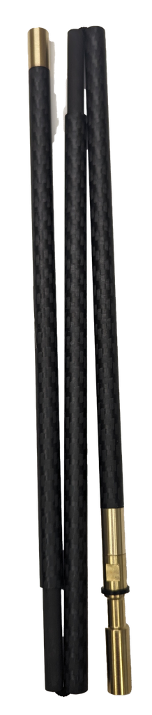 Carbon Fiber Collapsible Ramrod With .45/.50 Spinloader | Woodman Arms Inc.